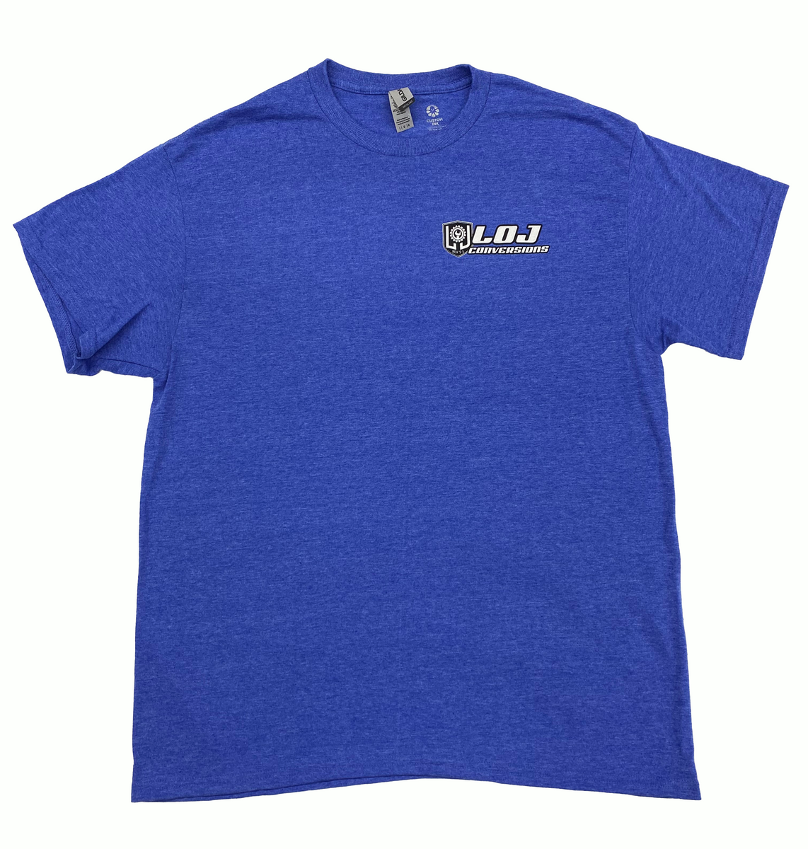 LOJ Conversions Heather Blue ThatCrazyFrontier T-Shirt