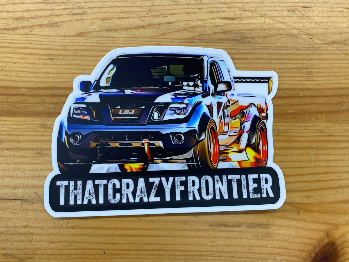 That Crazy Frontier Stickers – LOJ Conversions