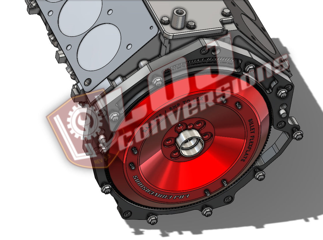 LS / LT to Ram 8HP / ZF8 Transmission Adapter Package – LOJ Conversions