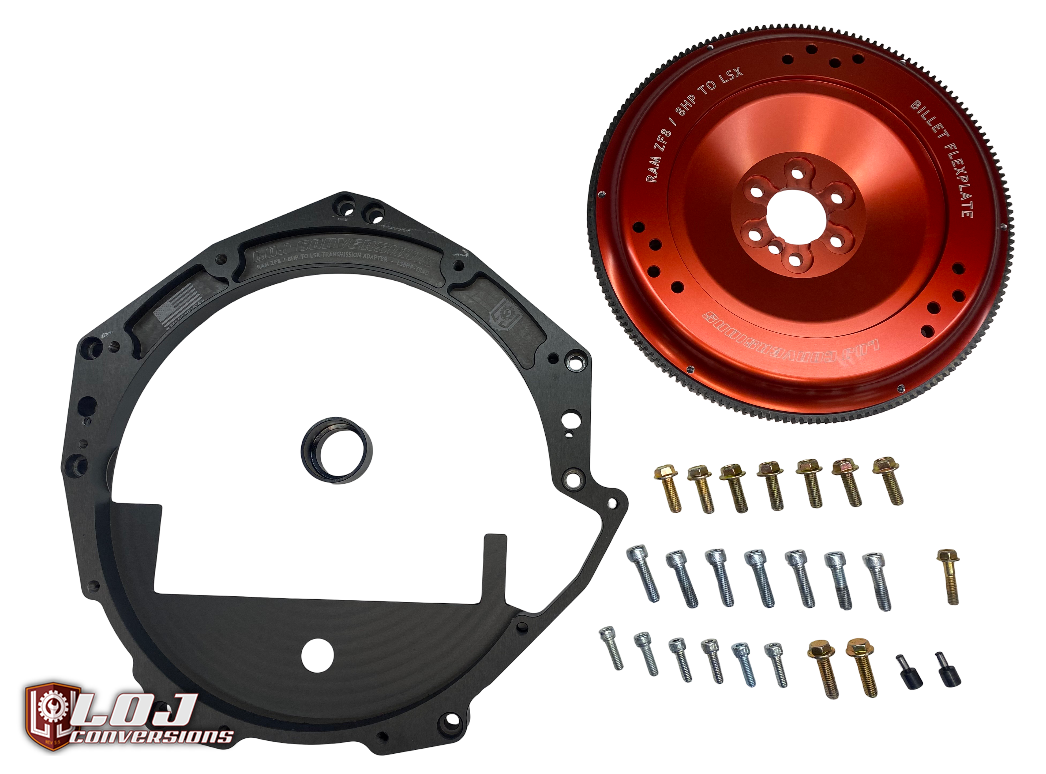 LS / LT to Ram 8HP / ZF8 Transmission Adapter Package – LOJ Conversions