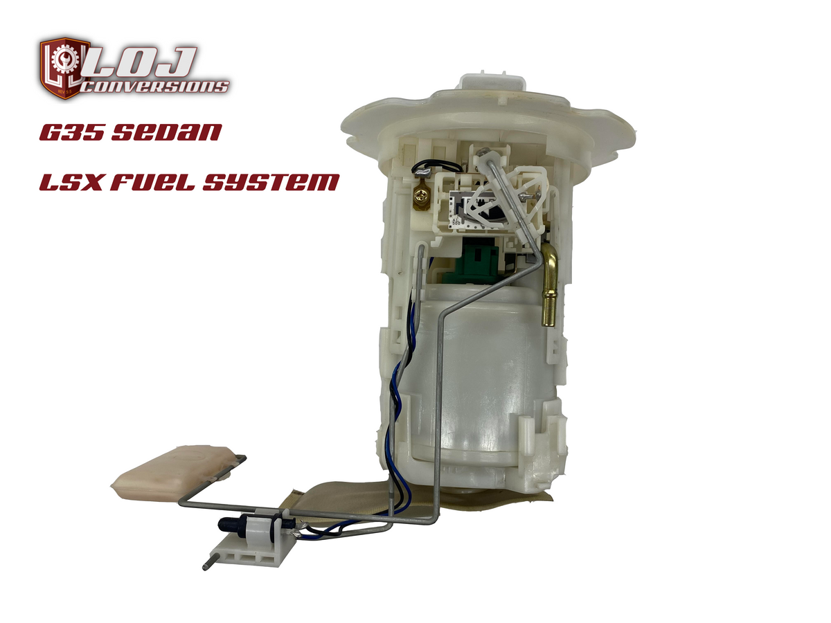 G35 Sedan LS Swap Fuel System (up to 550WHP) – LOJ Conversions