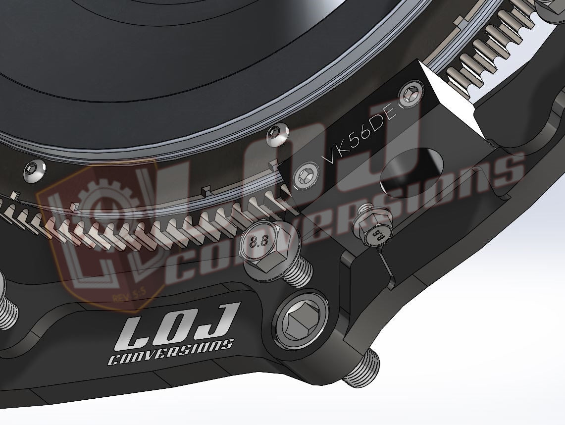*Pre-Order* Nissan VK56 to Hemi 8HP / ZF8 Transmission Adapter Package ...