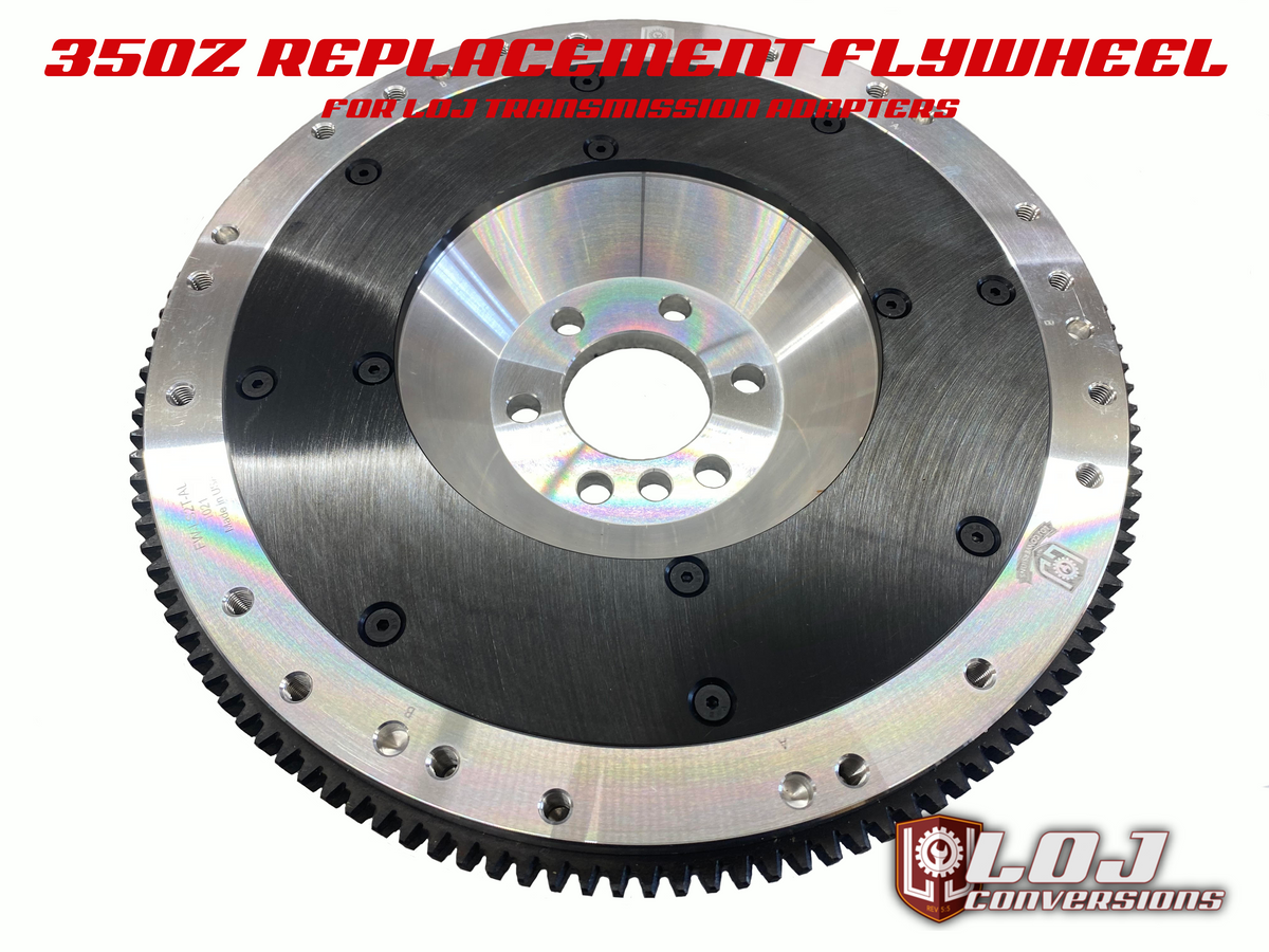 350Z/G35 CD009 Swap Replacement Billet Aluminum Flywheel – LOJ Conversions