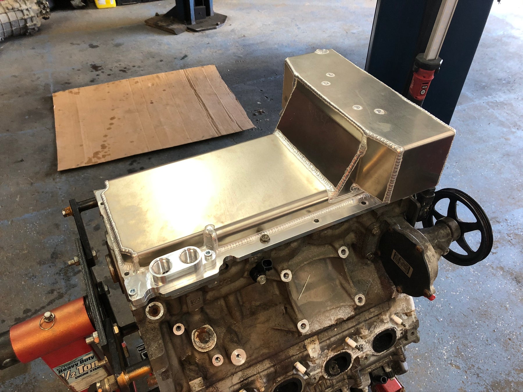 350Z and G35 (Z33, V35, CV35 Chassis) LTx Swap Oil Pan – LOJ Conversions